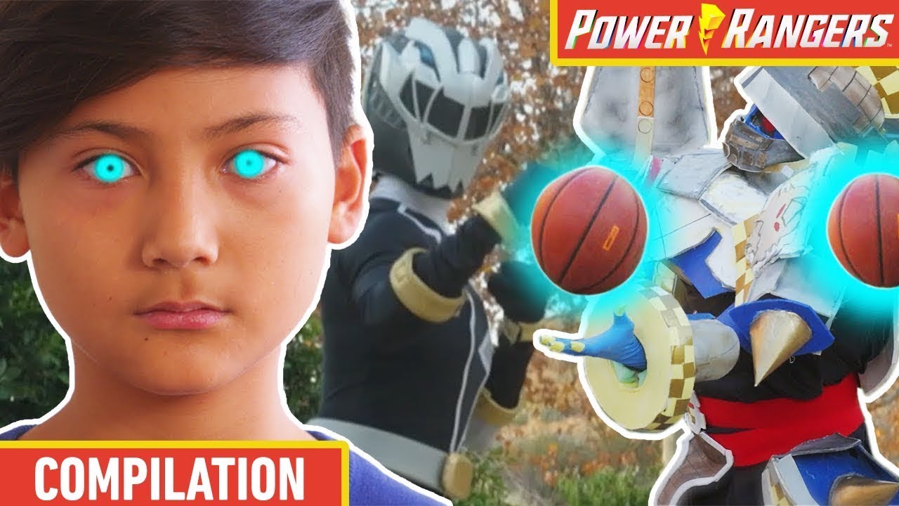 Ranger vs Ranger ⚔️ Boomtower's Basketball ⚡ Power Rangers: Kids Force ...