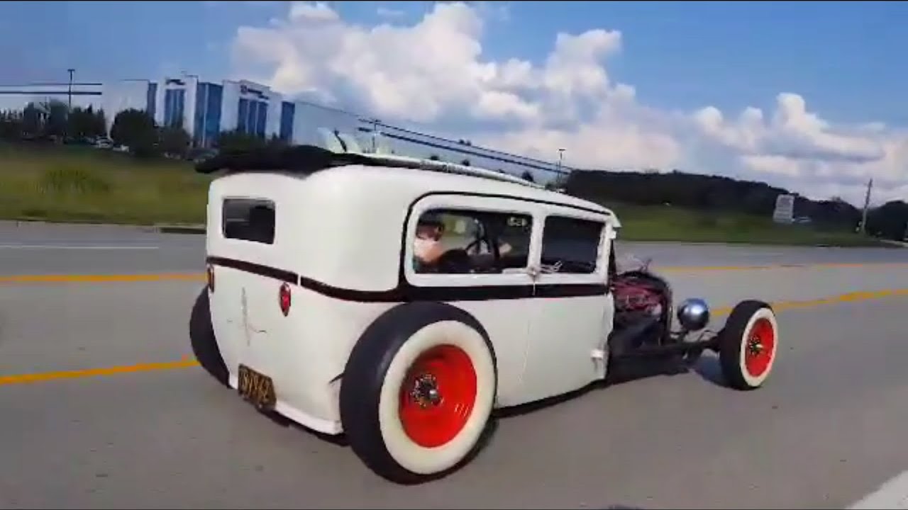Houch's Hot Rods & RAT RODS! | Cruise and Shop Tour - YouTube