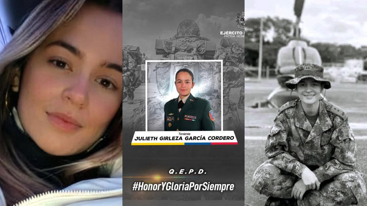 Teniente Julieth García, la piloto del Ejército que perdió la vida en ...