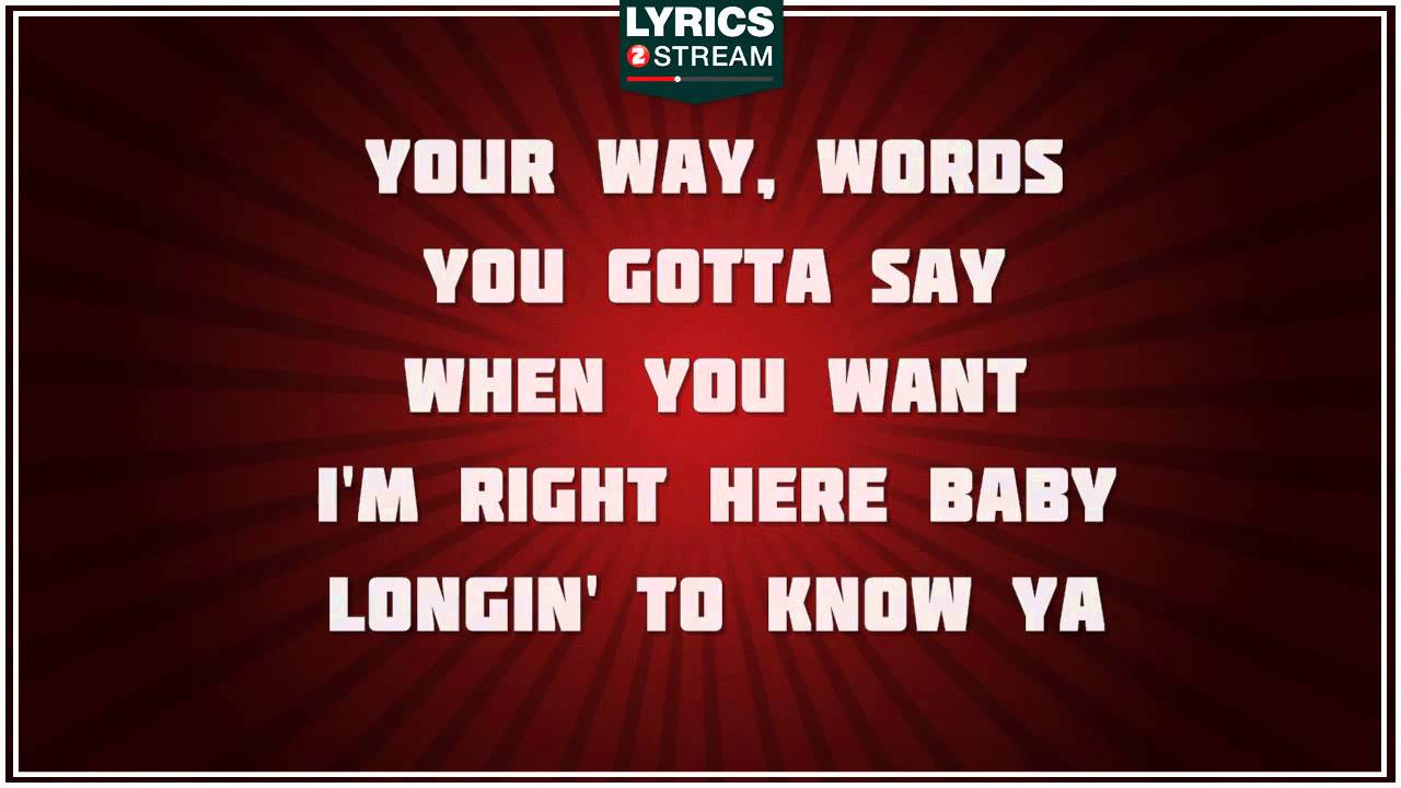 Get To Know Ya - Maxwell tribute - Lyrics - YouTube