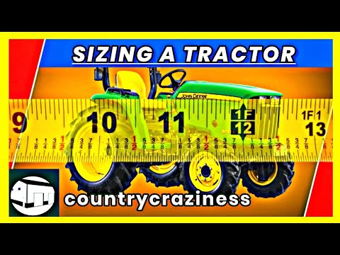 How big a tractor do I need?How to know. - YouTube