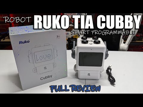Ruko NX01 TIA Cubby Smart Programmable Robot Review - YouTube