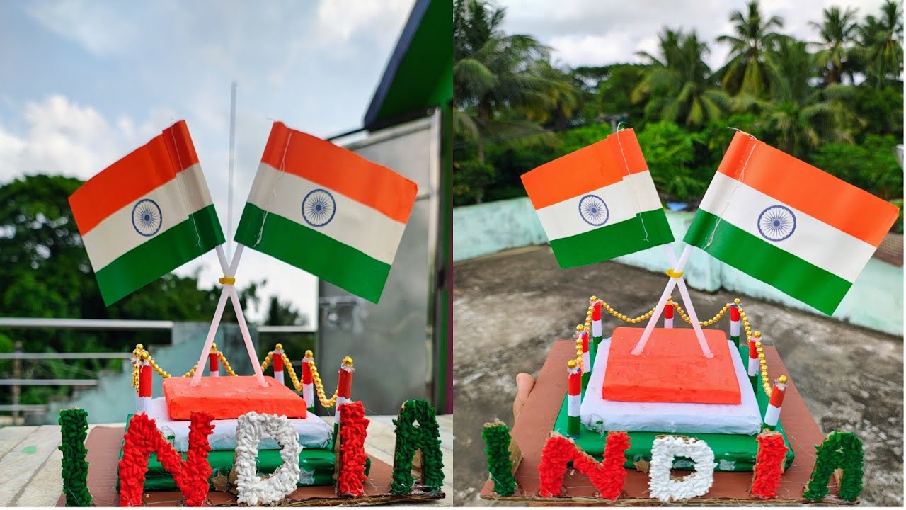 Independence day special craft/diy/craft for independence day/ Best out ...