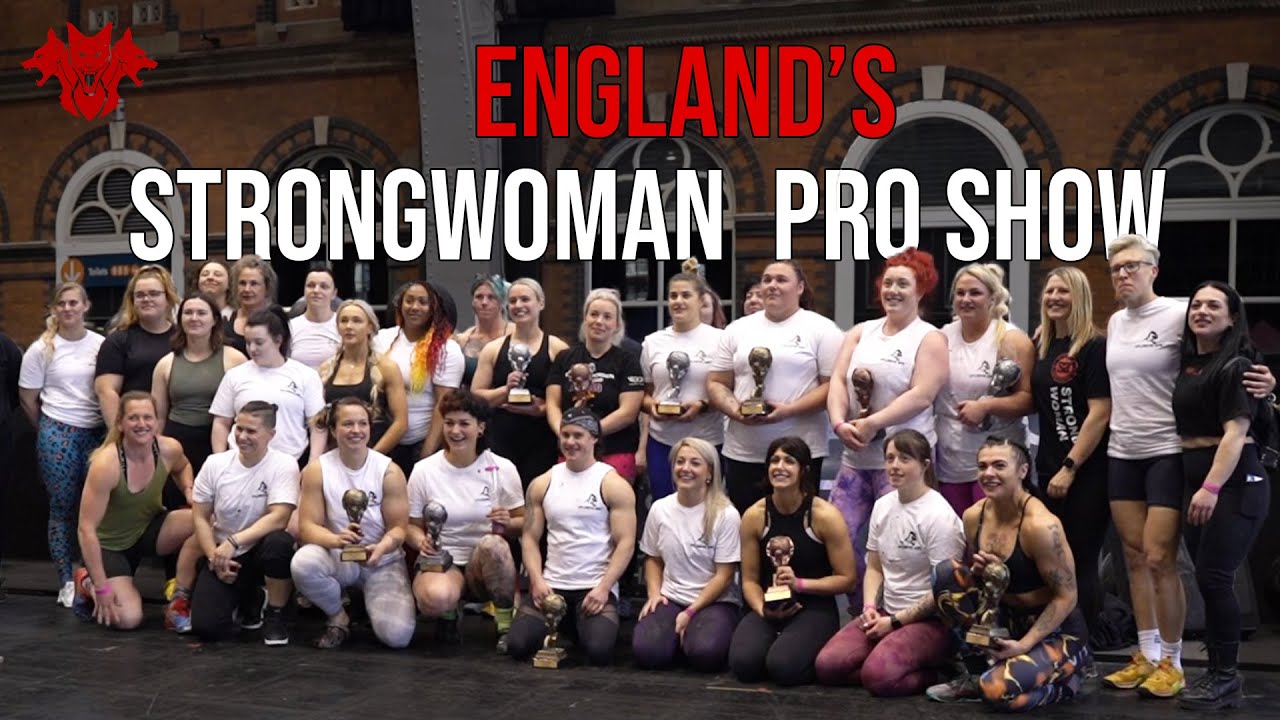 England's strongwoman PRO SHOW, Fitxpouk - YouTube