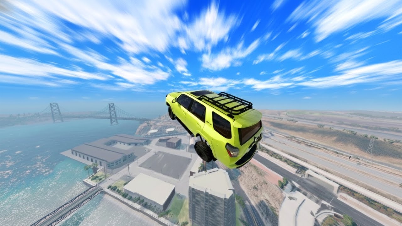 Instant Speed Boost 1000kmh which car can survives 🔥 - BeamNG Drive #3 ...