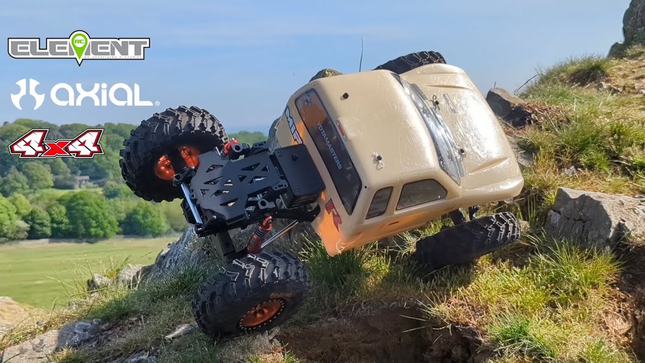 RC crawler first run - AR60 axle parts bin build, with RC4WD 2.2 Genius ...
