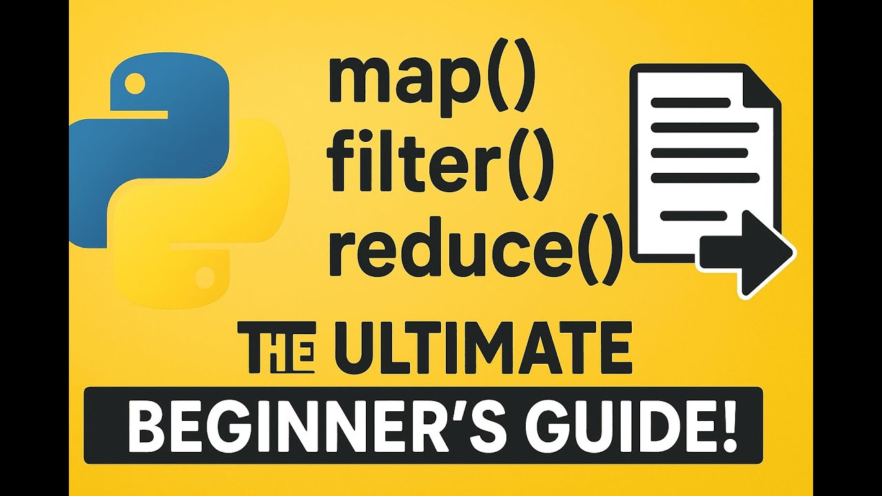 ⚡ “Python map(), filter(), reduce() — The Ultimate Beginner’s Guide!” - YouTube
