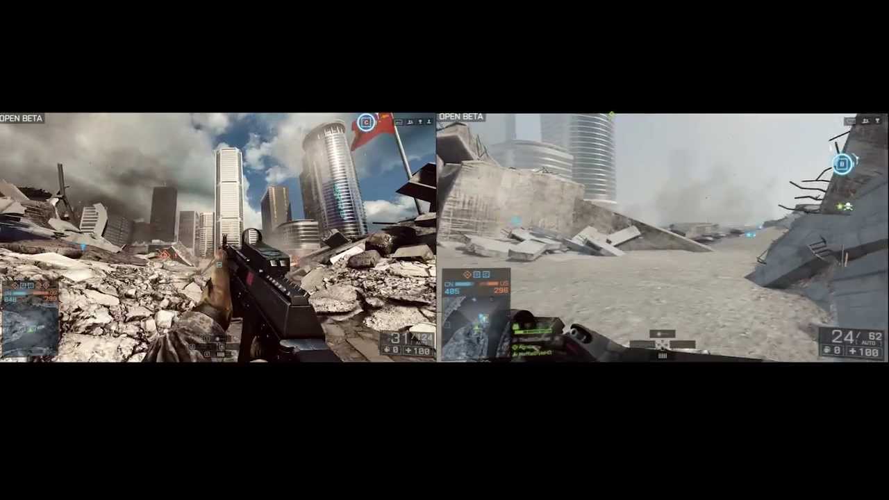 Battlefield 4 - Console vs PC (Graphics Comparison - ULTRA 1080p) - YouTube