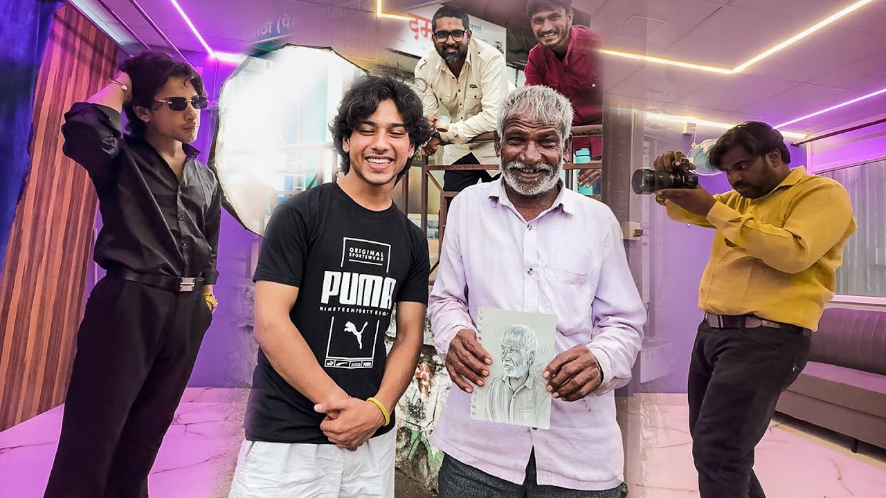 PHOTOSHOOT KIYA OR MAKKI VALU UNCLE KO DIA SURPRISE🌽 - YouTube