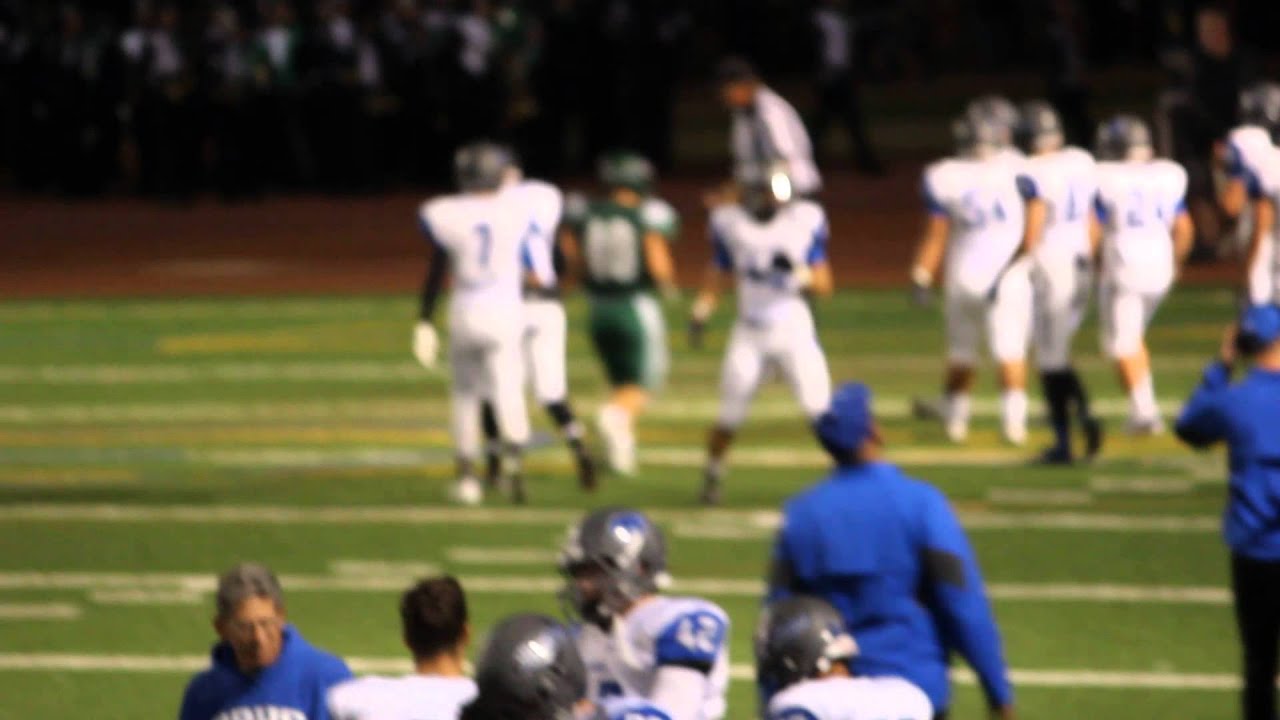Tucker Reed 40 yard TD pass against Poway - YouTube