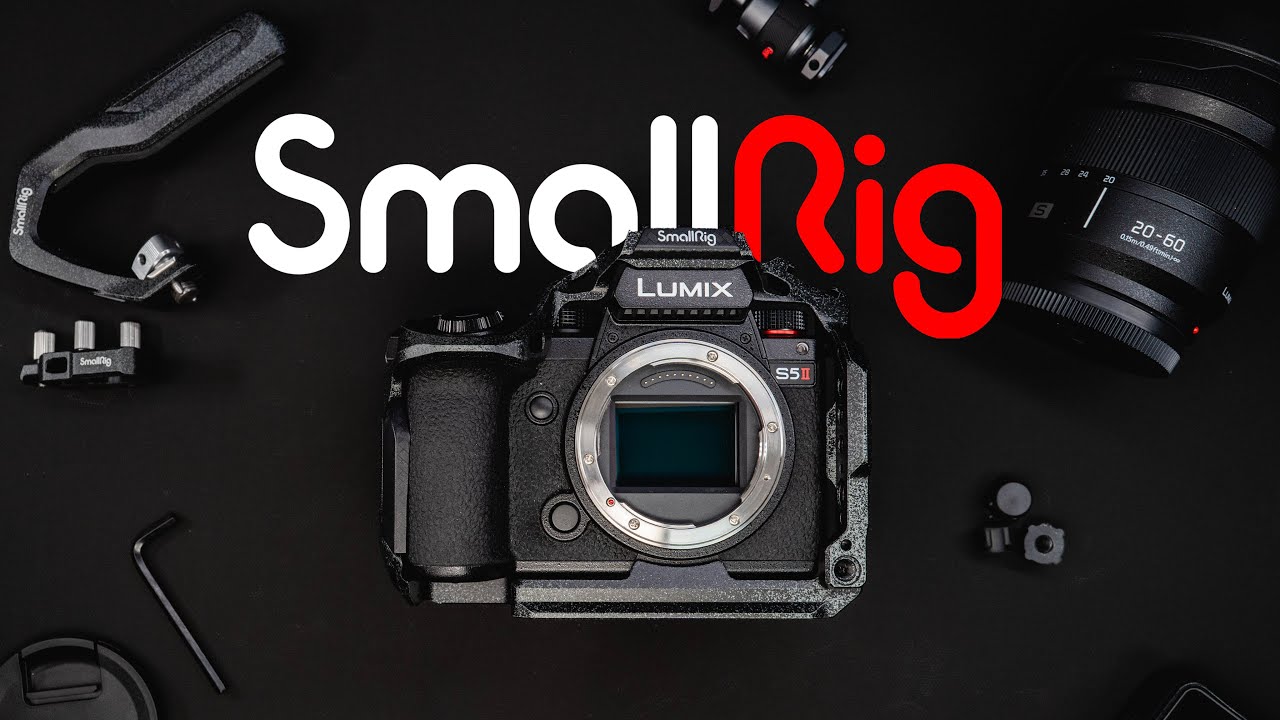 Panasonic S5II Cinema Rig [SmallRig Cage, SmallRig Vmount Kit ...