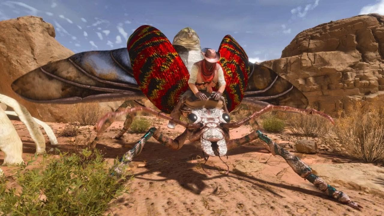 ARK Survival Ascended: OP Bombardier Beetle Gameplay (Snappin's ...