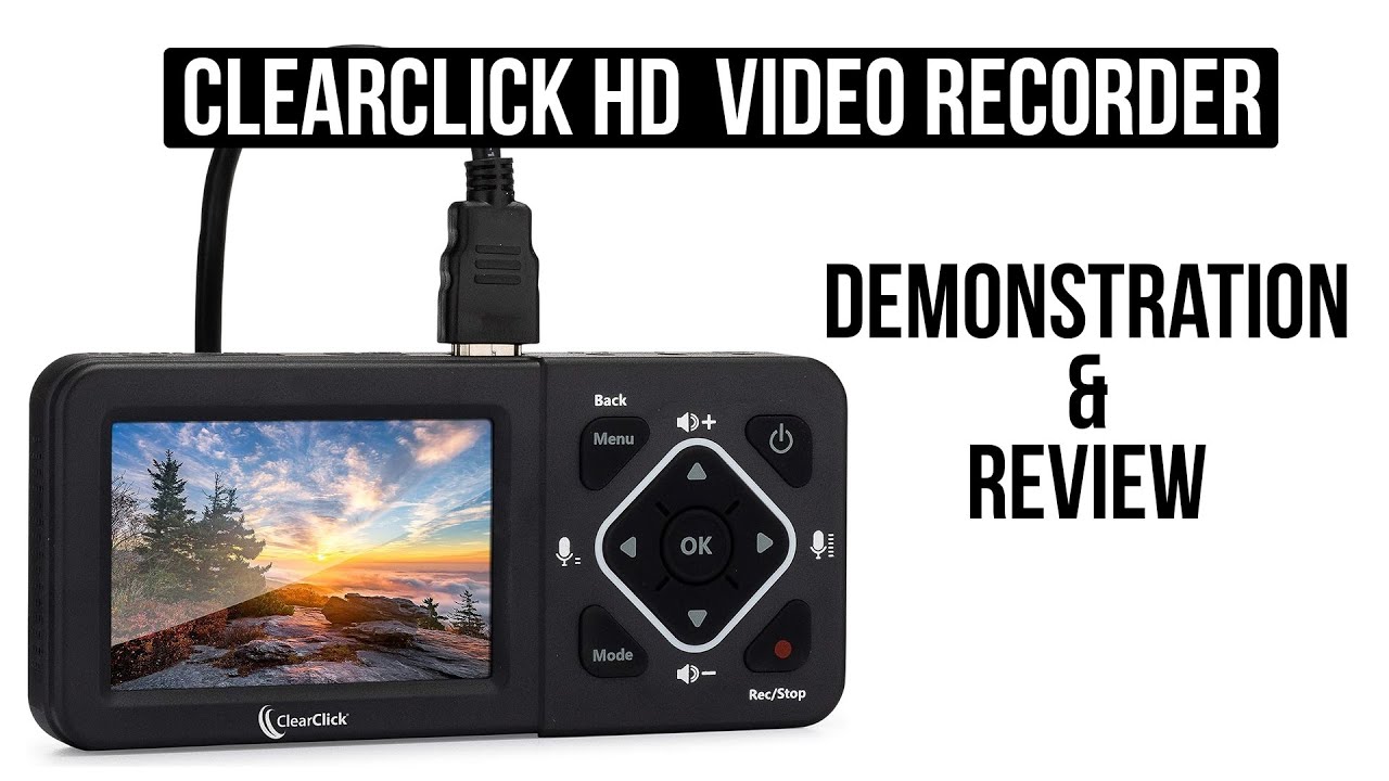 ClearClick HD Ultimate Recorder Review and Demonstration - YouTube