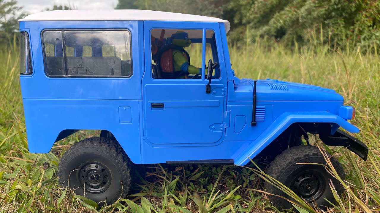 WPL C34 3s build video#2 soft foam filled tires testing, they are a ...