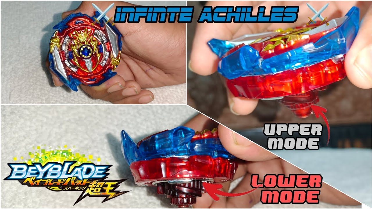 Infinte Achilles Beyblade unboxing and review | Beyblade burst surge ...