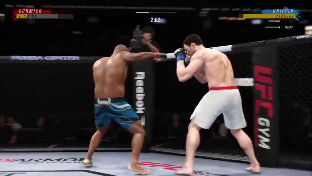 UFC 4 random fights before bed - YouTube