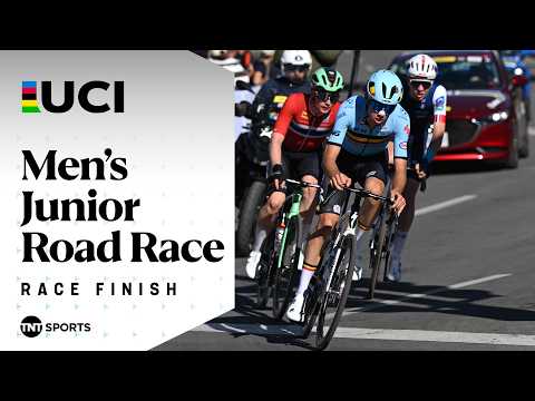 WHAT A PERFORMANCE! 🔥 | 2026 Worlds Men's Junior Road Race Final KMs | TNT Sports Cycling