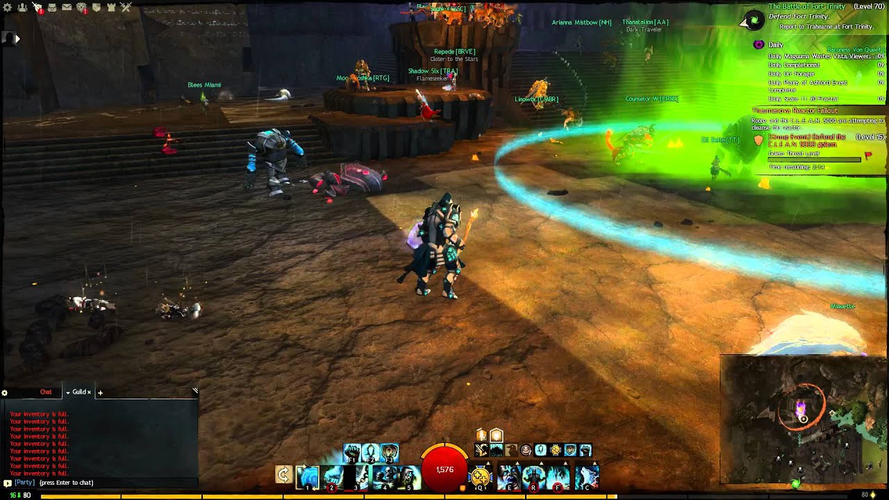 Guild Wars 2: Fire Elemental WORLD BOSS!!! (Epic noob death) - YouTube