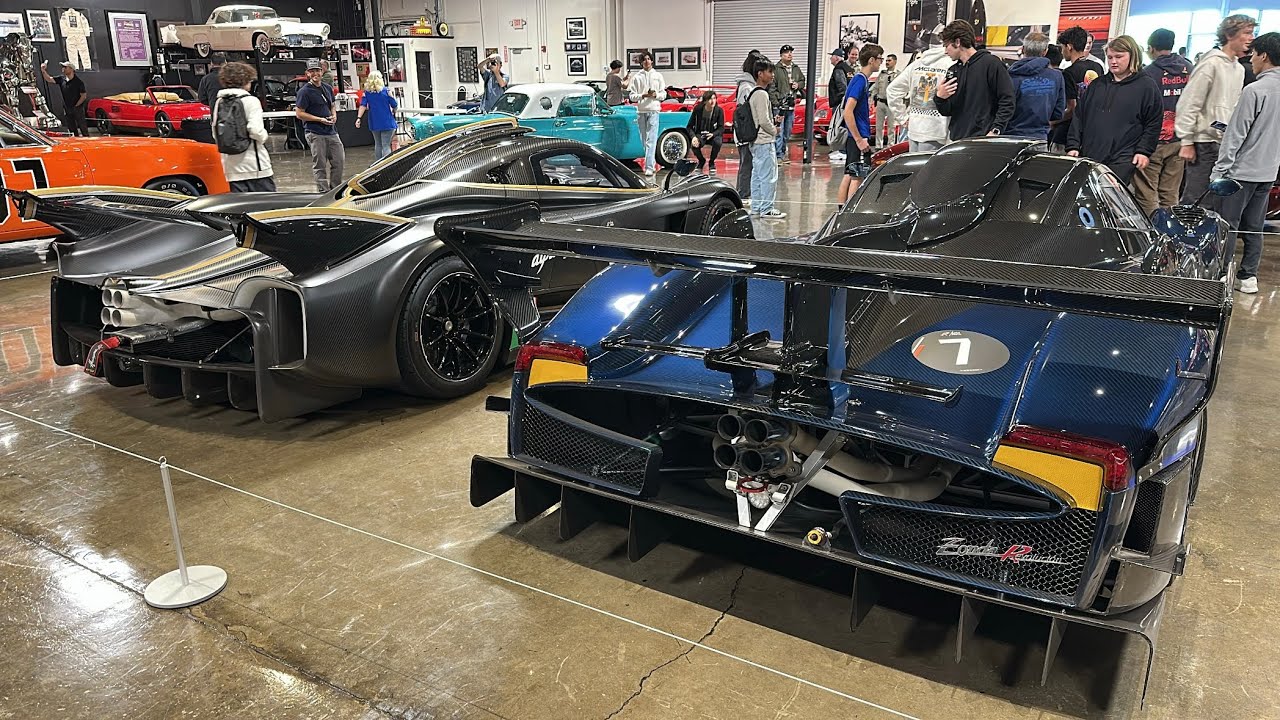 Pagani Zonda Revolucion & Huayra R at Marconi Museum - YouTube