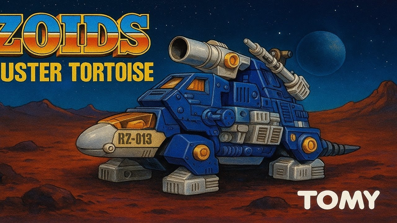 Buster Tortoise "The Bustertortoise" Of Planet Zoidstar (Zoids Series 3 ...