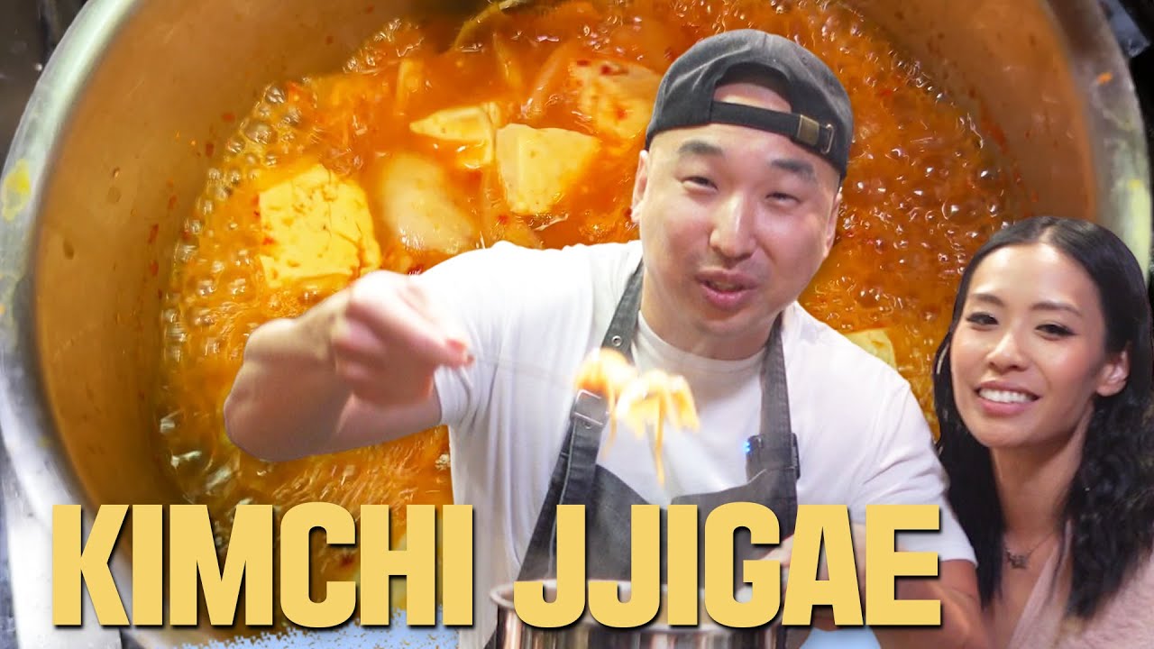 Easy Kimchi Jjigae with Sulhee Jessica (Korean Kimchi Stew) - YouTube
