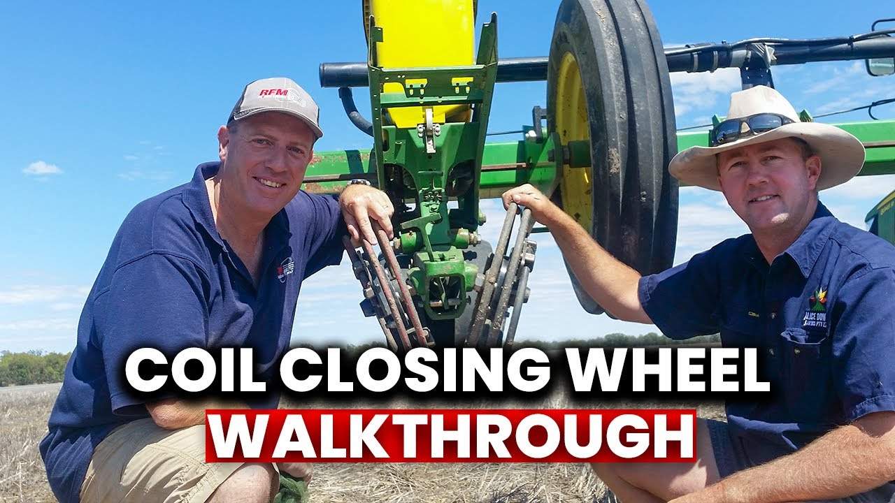 RYAN NT Coil Closing Wheel for Double Disk Planters Walkthrough - YouTube