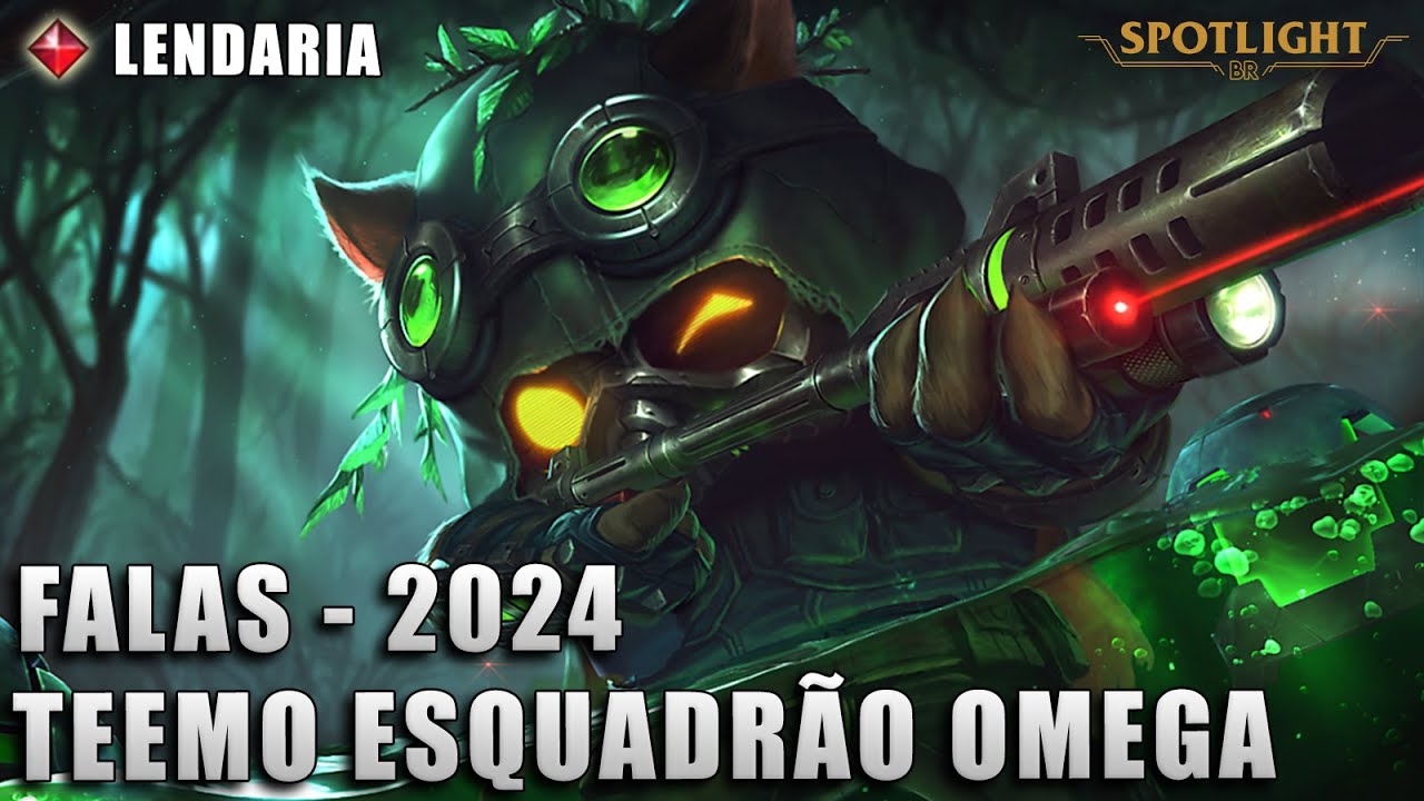 Teemo Esquadrão Omega Falas - REWORK 2024 - YouTube