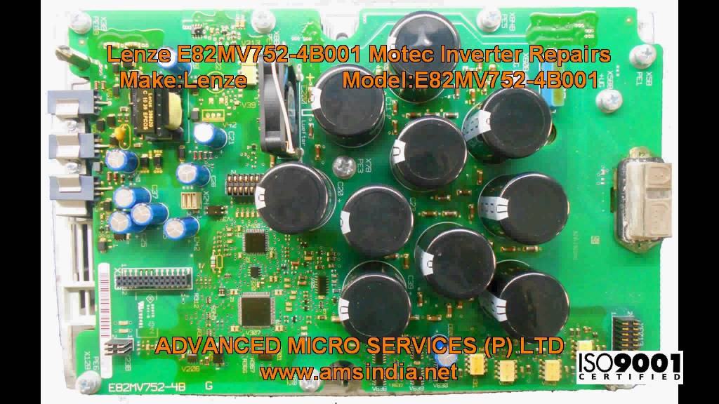 Lenze E82MV752-4B001 8200 Motec Inverter Repairs @ Advanced Micro ...