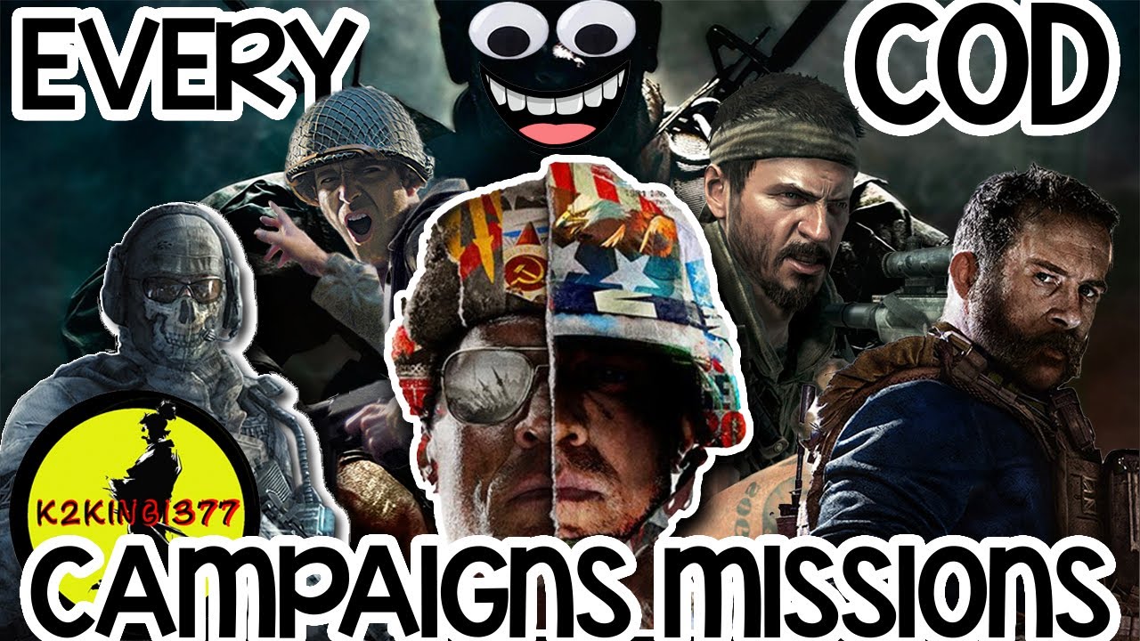 EVERY CALL OF DUTY CAMPAIGNS MISSIONS/TIMELINE (2003-2020)👀 4K - YouTube