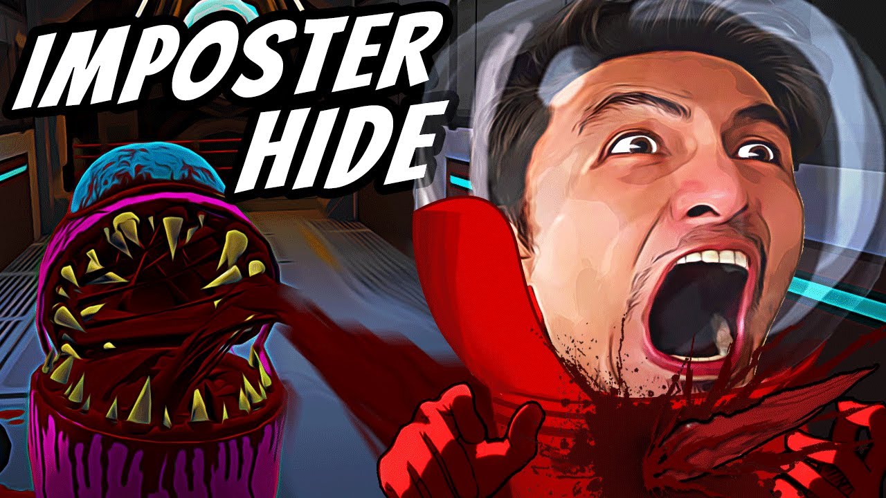 IMPOSTER HIDE | Among Us 3D Horror Game | Level3 made my day - YouTube