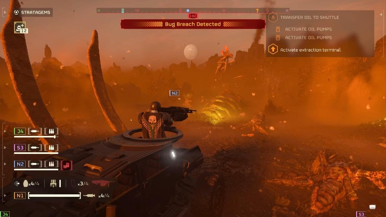 HELLDIVERS 2 Hovering - YouTube