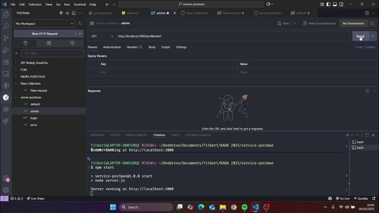 🎬 API Services Tutorial with Postman | Express.js for Beginners - YouTube