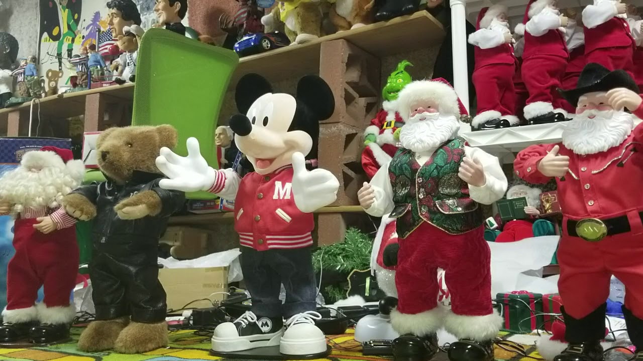 Blue Ridge Designs Animated Dancing Rock Around The Clock Mickey Mouse ...