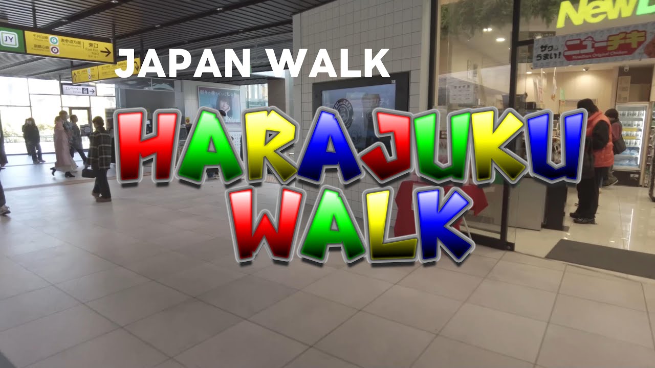 4k-Tokyo Harajuku Urahara Walk In Tokyo Japan tour - YouTube