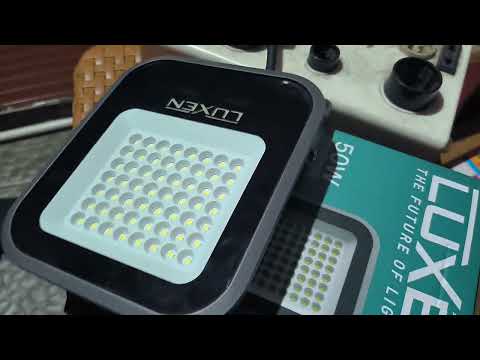 LUXEN APOLLO SOROT 50W 6500K PUTIH - YouTube