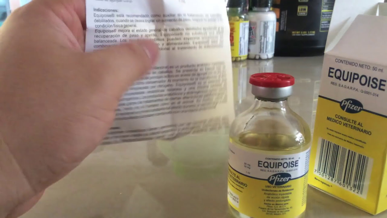 Equipoise Auténtico Boldenona - YouTube