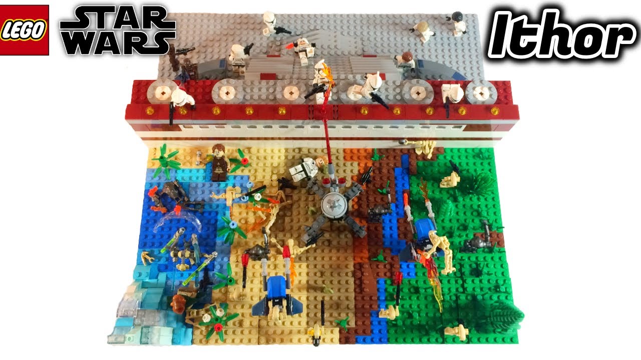 Clone Base on Ithor Commentary Video | LEGO Ithor MOC | LEGO Star Wars ...