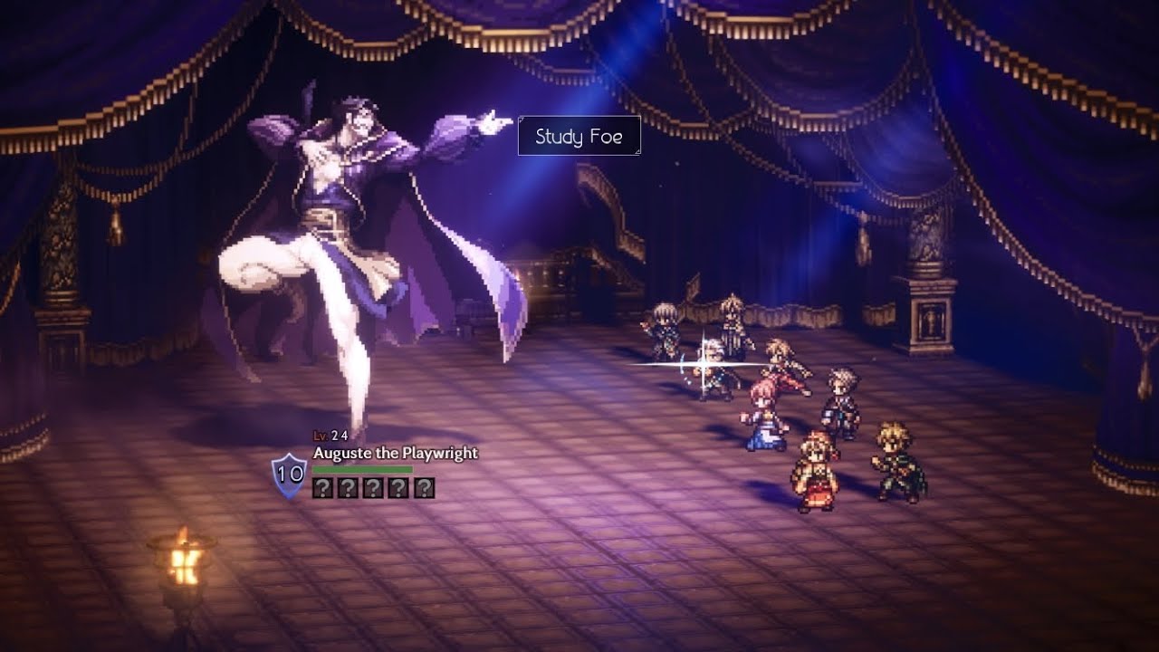 (Octopath Traveler COTC) EXTRA , -Master of Fame- Chapter III: Auguste ...