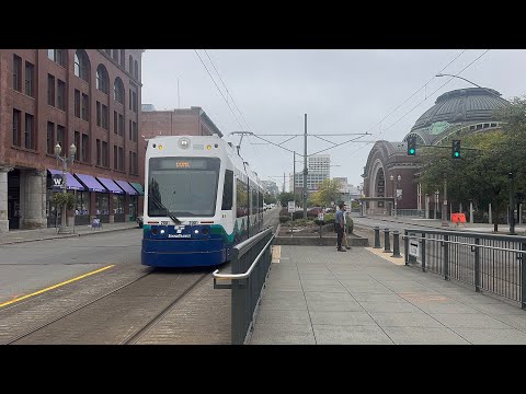 Sound Transit Tacoma Link Light Rail Action @ Union Station 9/11/25 ...