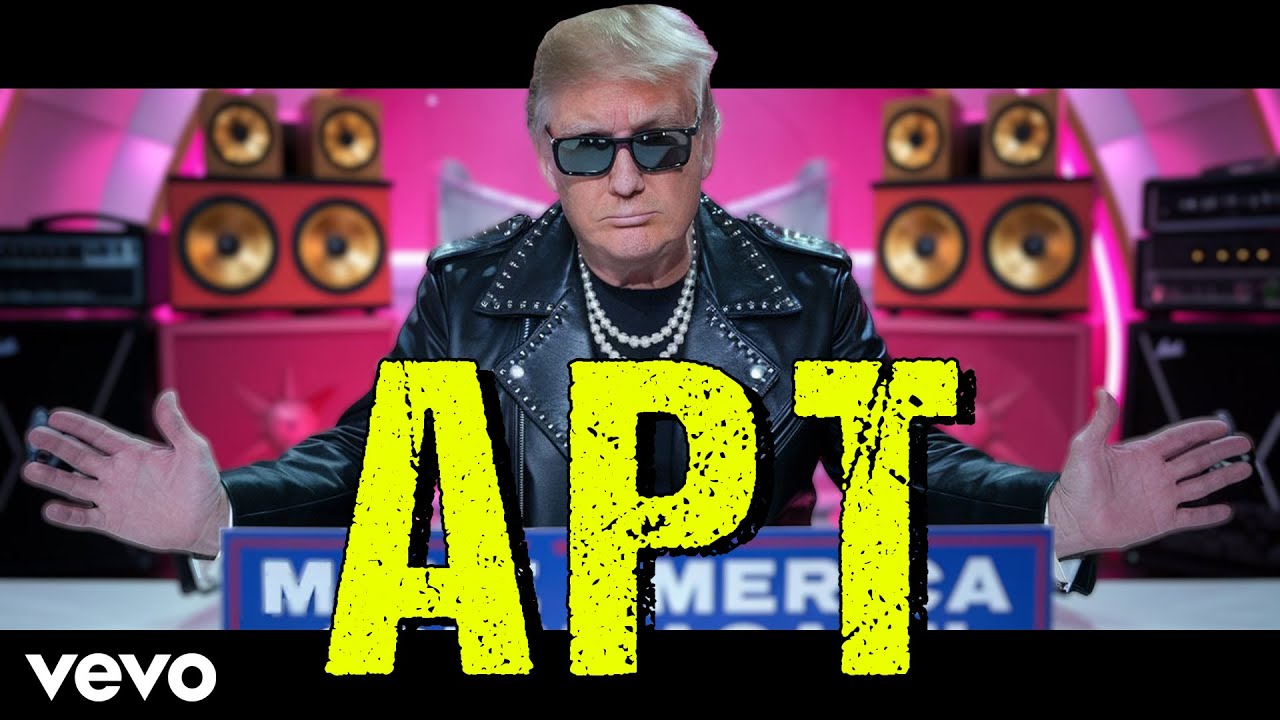 Donald Trump Sings "APT" دونالد ترامب يغني - YouTube Music