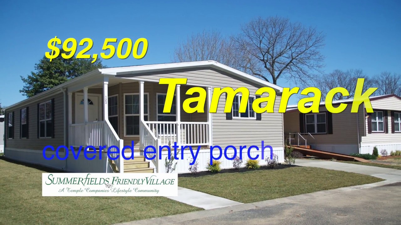 Tamarack Manufactured Home Tour at Summerfields Friendly Village All ...