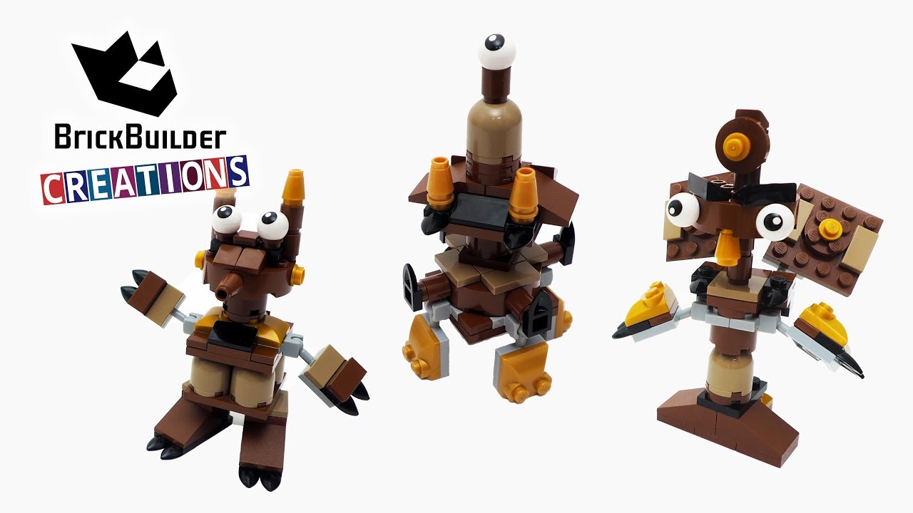 LEGO MOC BROWN MIXELS | 84pcs | Brick Builder Creations - YouTube