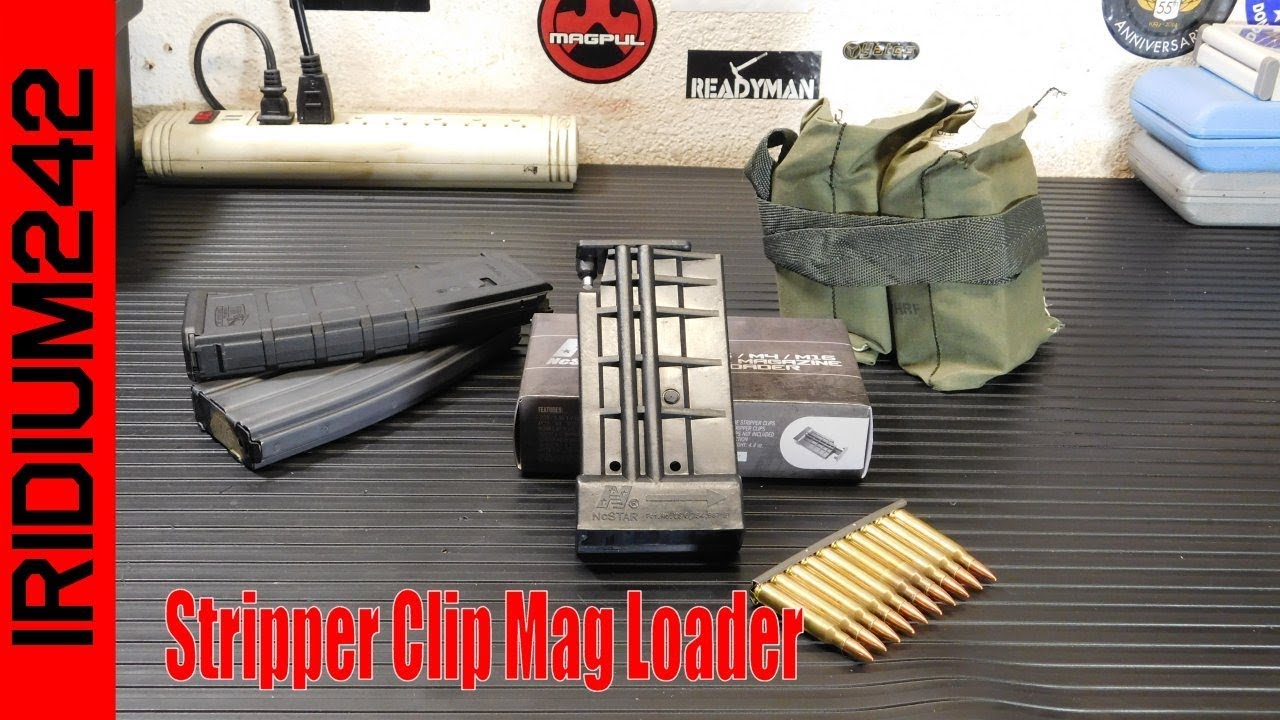 NcStar Stripper Clip Magazine Loader - YouTube