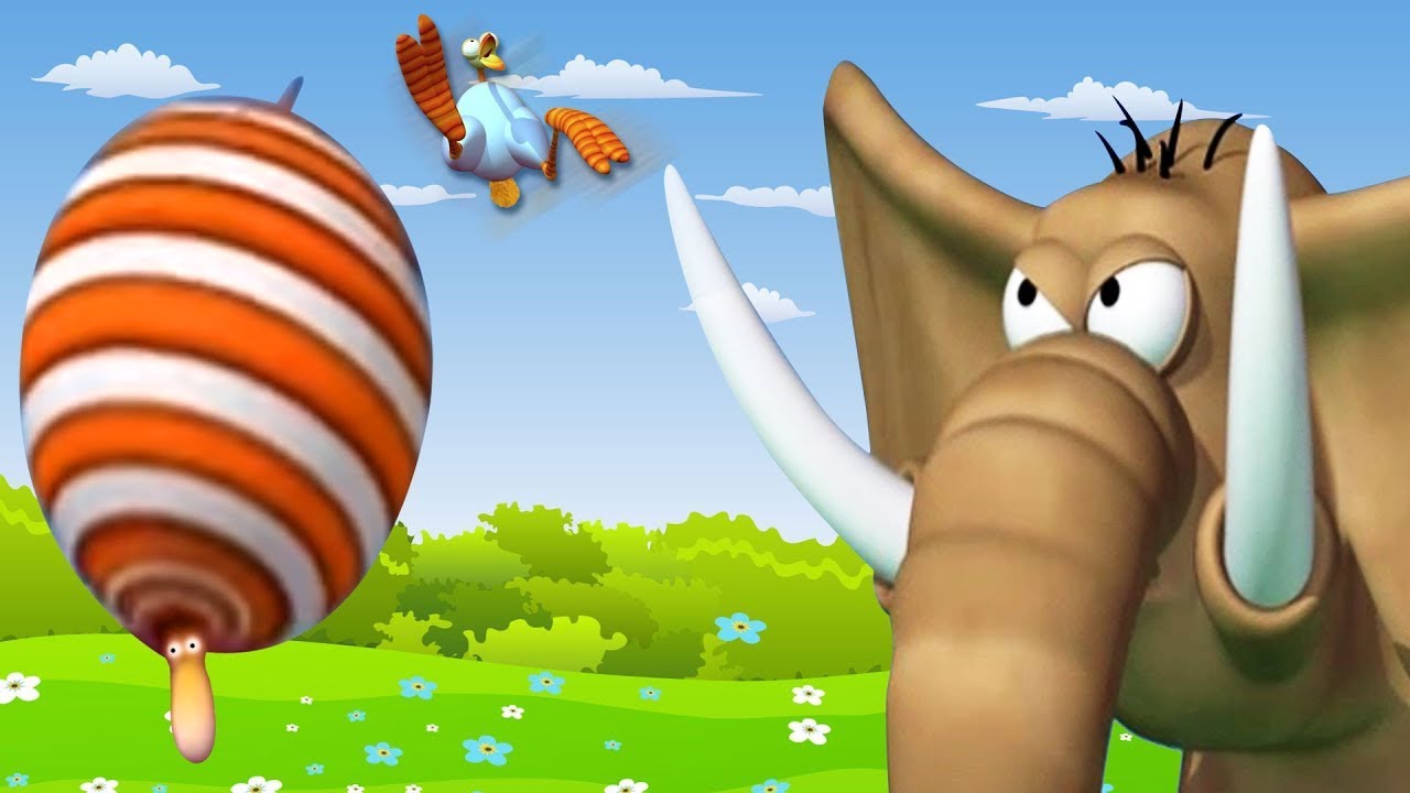 Gazoon: Attack Of The Big Elephant | Stay Home Stay Safe | Funny Animal ...