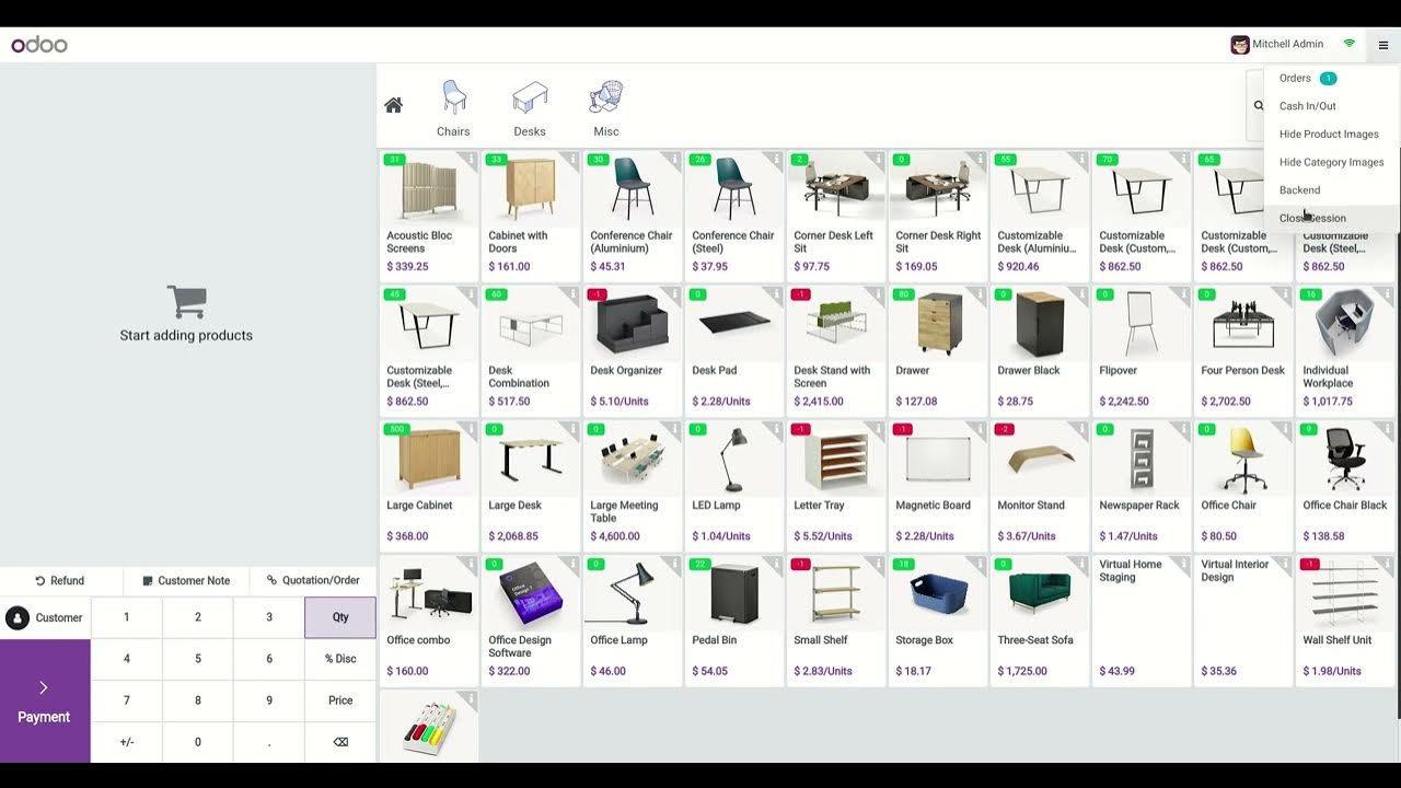 Point Of Sale Stock Information - Show Sub Location's Quantity Odoo - YouTube