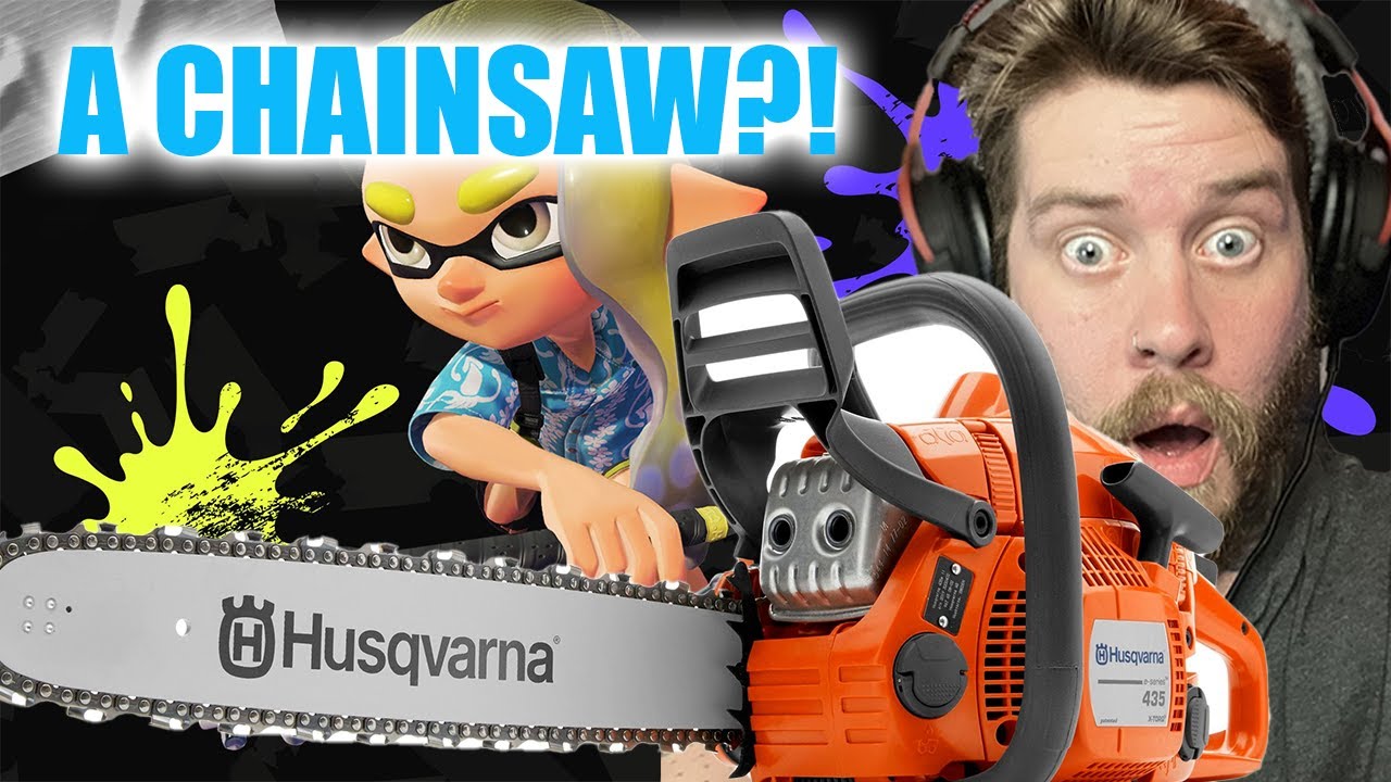 Did They REALLY put a CHAINSAW in Splatoon 3??? - YouTube