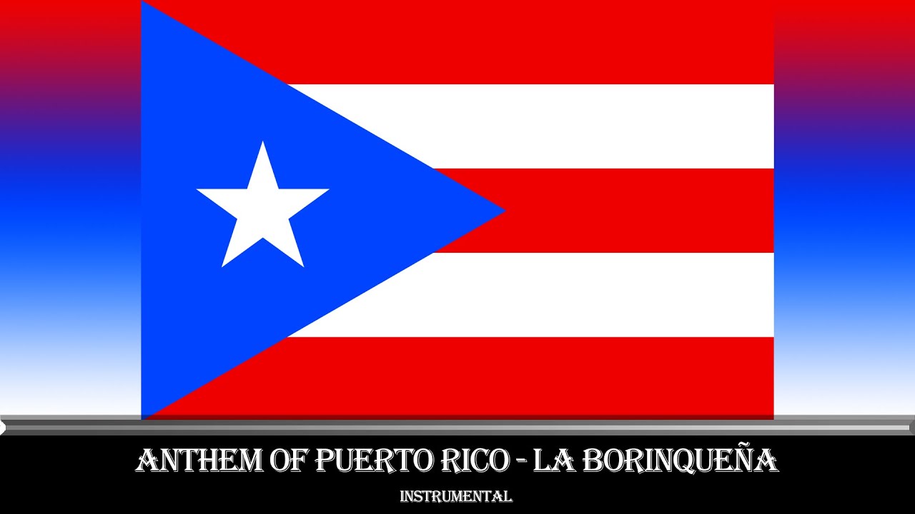 🇵🇷 Territorial Anthem of Puerto Rico – "La Borinqueña" (Instrumental ...