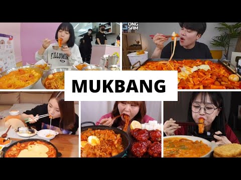Mukbang compilation tteokbokki🥘🍲 Let's eat with mukbanger - YouTube
