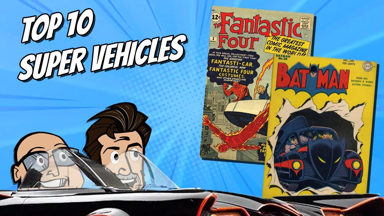 Top 10 First Appearances of Super Vehicles - YouTube