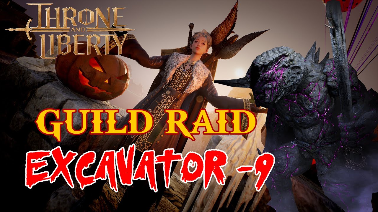 Throne and Liberty - Guild Raid - Excavator 9 - YouTube